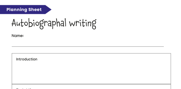 KS2 Writing templates - biographical writing | Plazoom
