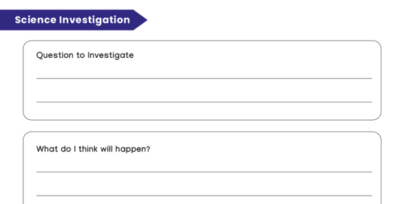 KS2 Writing templates - science investigation write-up | Plazoom
