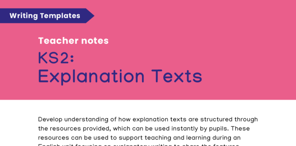 KS2 Writing Templates - explanation texts | Plazoom