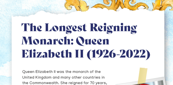Remembering Queen Elizabeth II, The Longest Serving Monarch: Key Stage ...