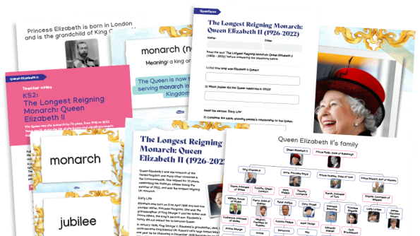 Remembering Queen Elizabeth II, The Longest Serving Monarch: Key Stage ...
