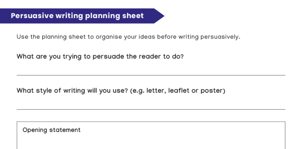 KS2 Writing Templates - Persuasive Writing | Plazoom