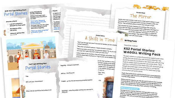 Portal Stories - KS2 Text Types: Writing Planners and Model Texts | Plazoom