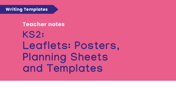 KS2 Writing Templates and Posters - Leaflets | Plazoom