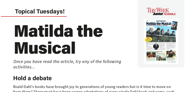 Topical Tuesdays: Matilda the Musical - Key Stage 2 News Story and ...