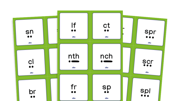 Phase 4 phonics - word cards, set 3 CCVCC/CCCVC/CCCVCC | Plazoom