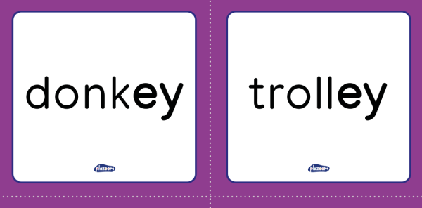Phase 5 phonics - word cards - alternative spellings set 1 /ai/, /ee ...