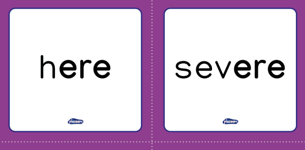 Phase 5 phonics - word cards - alternative spellings set 4 /ear/, /air ...