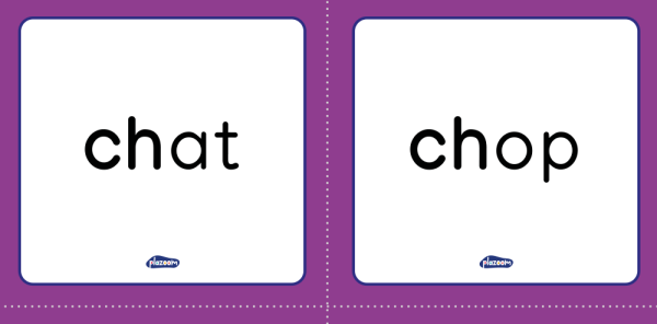 Phase 5 phonics - word cards - alternative spellings set 5 /ch/, /n ...