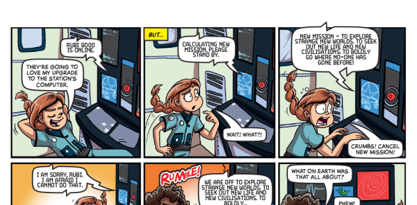 Rubi in Space - Key Stage 2 Beano Comprehension and Writing Activities ...