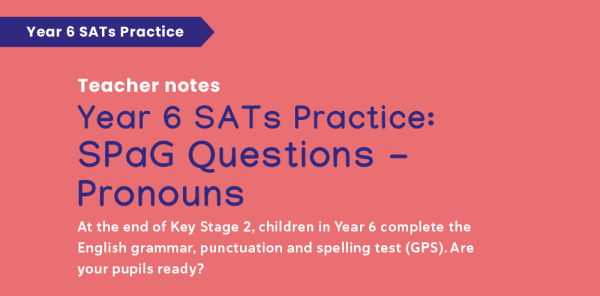 Year 6 SATs Practice - SPaG questions - Pronouns | Plazoom