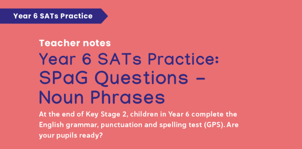 Year 6 SATs Practice - SPaG questions - Noun phrases | Plazoom