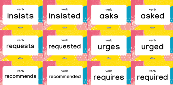 Subjunctive Form KS2 - Year 6 Sentence Builder Grammar Game | Plazoom