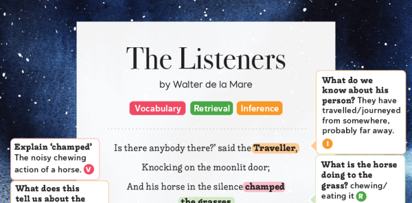 The Listeners: Year 5/6 Reading Comprehension Pack – Unlocking ...