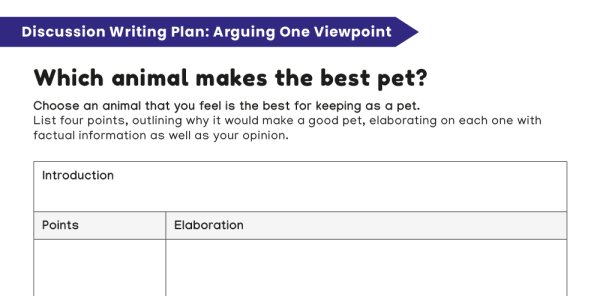 Which Animal Makes the Best Pet? - KS2 writing resource pack | Plazoom