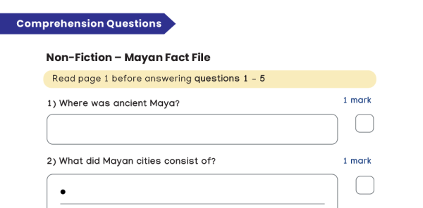 Year 6 Non-fiction Reading Comprehension Worksheets (with Key Stage 2 ...