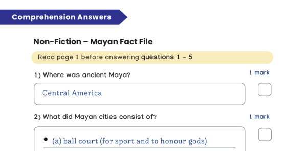 Year 6 Non-fiction Reading Comprehension Worksheets (with Key Stage 2 ...