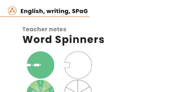 Year 5 Spellings - Word Spinner | Plazoom