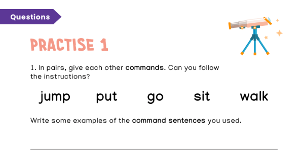 2.1d Year 2: sentences with different forms: statement, question ...