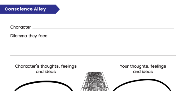 Conscience Alley – Free Templates and Teaching Notes | Plazoom