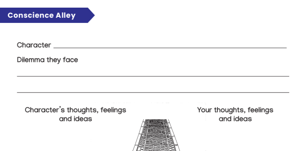 Conscience Alley – Free Templates and Teaching Notes | Plazoom