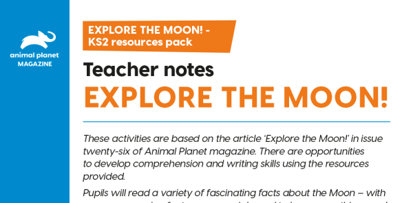 Explore the Moon: Key Stage 2 Comprehension and Writing Activities Pack ...
