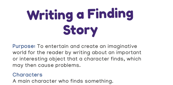 KS1 and KS2 Writing Templates - Finding Stories | Plazoom