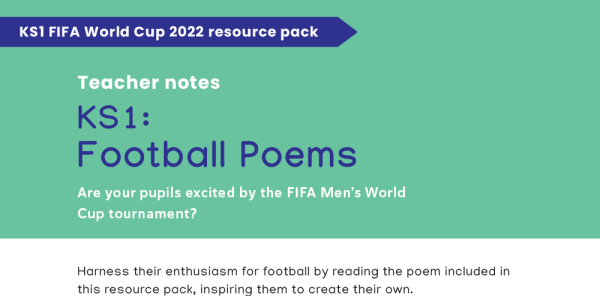 World Cup – KS1 Football Poetry Pack | Plazoom