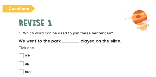 1.2b Year 1: Join words and clauses using and (sentences/independent ...