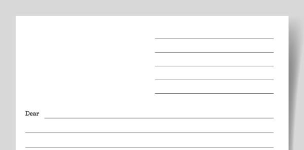 Writing Templates: Formal Letter writing templates | Plazoom