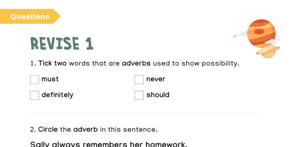 Adverb of possibility – Using modal verbs/adverbs (5.2a Year 5) | Plazoom