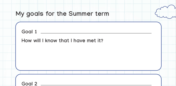 Back to School: My Goals for the School Year - PowerPoint and Pupil ...