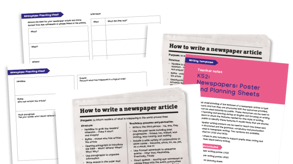 KS1 and KS2 Writing Templates - Defeating the Monster Stories | Plazoom