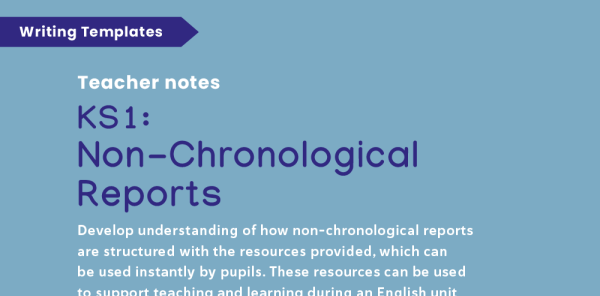 KS1 Writing Templates - Non-chronological Reports | Plazoom