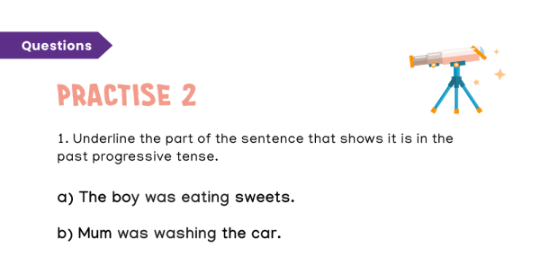 2.3d Year 2: use the present and past tenses correctly and consistently ...