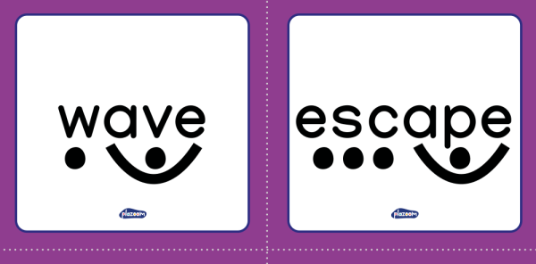 Phase 5 phonics - word cards set 4: a-e, e-e, i-e, o-e, u-e | Plazoom