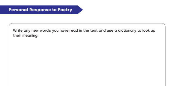 Key Stage 2 Reading Activity - Personal Response to a Text Worksheets ...