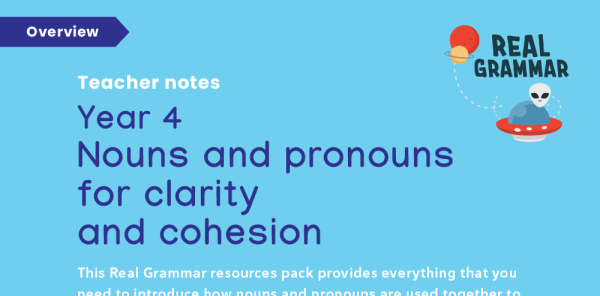 41c Year 4 Choosing Nouns Or Pronouns Appropriately For Clarity And Cohesion And To Avoid