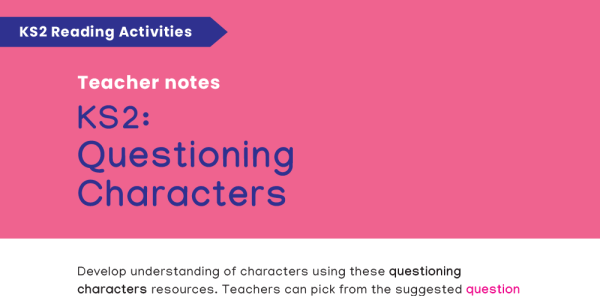 Reading Activity Templates - Questioning Characters | Plazoom