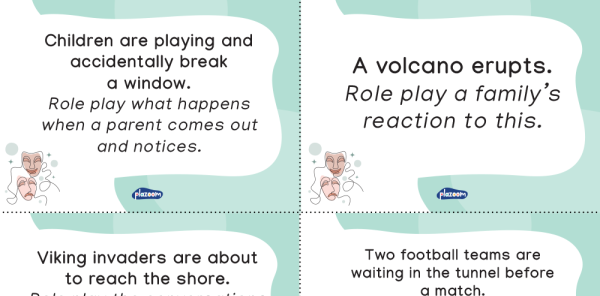 Role Play Resources Pack: Worksheets and Teaching Notes | Plazoom