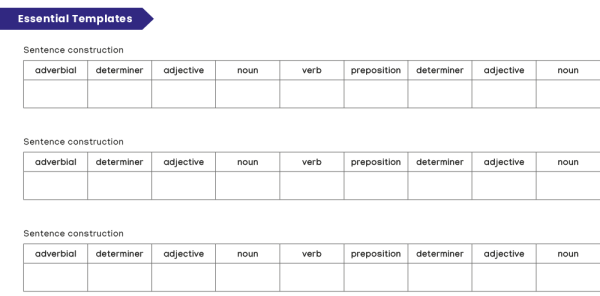 KS2 Sentence Construction Image Prompts and Worksheets | Plazoom