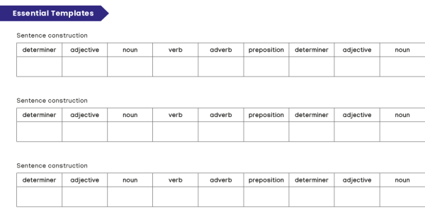 KS2 Sentence Construction Image Prompts and Worksheets | Plazoom