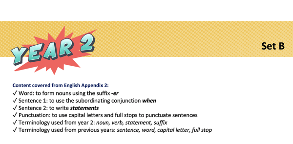 Year 2 Grammar Slam - Set B: Daily Grammar Revision and Practice ...