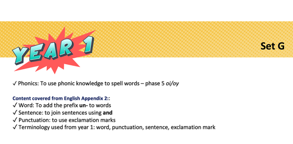 Year 1 Grammar Slam - Set G: Daily Grammar Revision and Practice ...