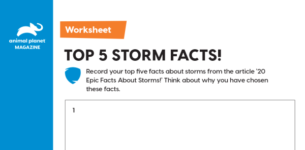 Epic Facts About Storms: KS2 Comprehension and Writing Activities Pack ...