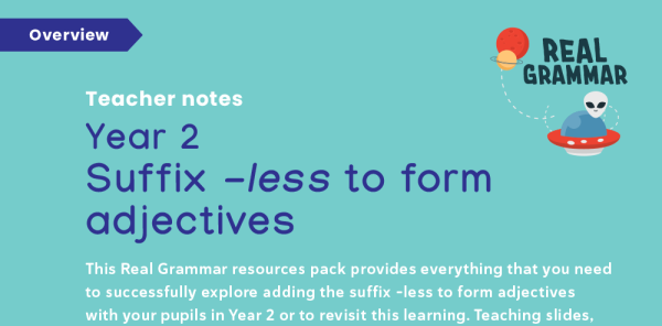 2.6b Year 2: W - formation of adjectives using suffixes such as -ful ...