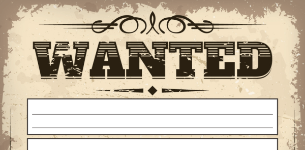Character Study Resources: ‘Wanted’ Posters and Teaching Notes | Plazoom