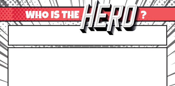 Reading Activity Templates - Who is the Hero? Worksheets | Plazoom