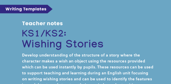 KS1 and KS2 Writing Templates - Wishing Stories | Plazoom