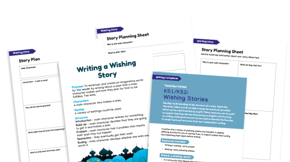 KS1 and KS2 Writing Templates - Defeating the Monster Stories | Plazoom